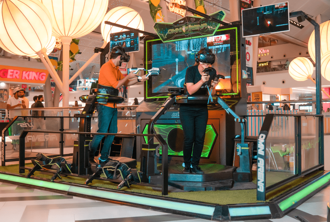 The only Place Offering World-Class 3D Virtual Reality Games