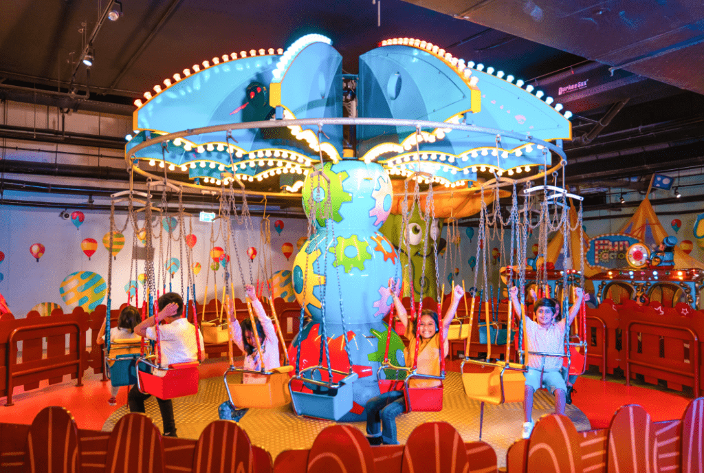 Stunning Rides for Kids and State-Of-The-Art Discovery Ride